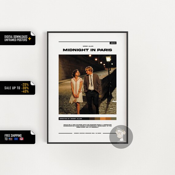 Midnight In Paris Movie Poster