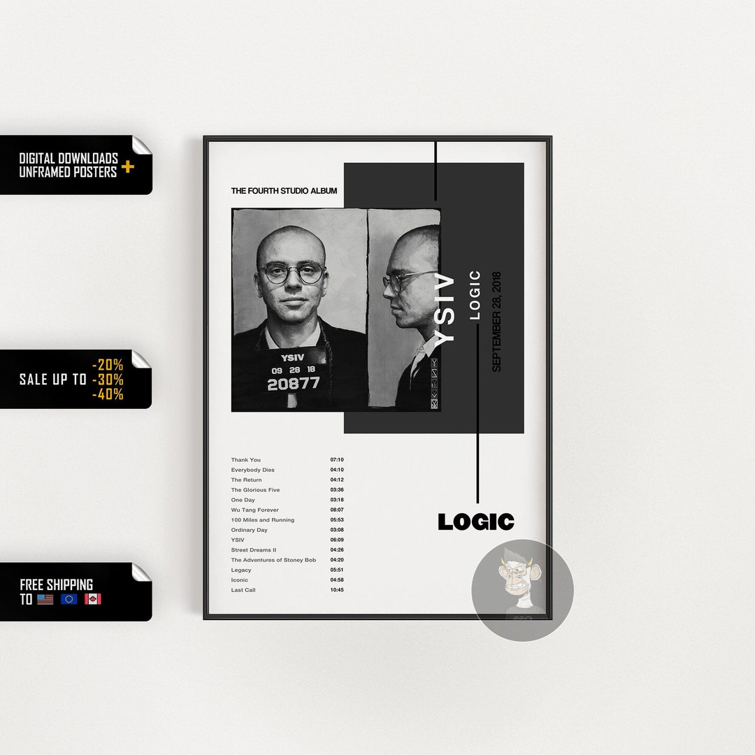 Logic YSIV Album Cover Poster - Etsy