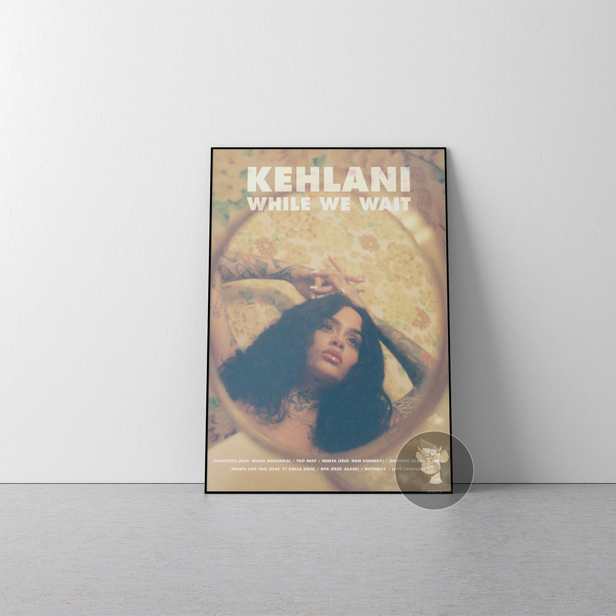 Kehlani While We Wait Album Cover Poster Create Your Own - Etsy
