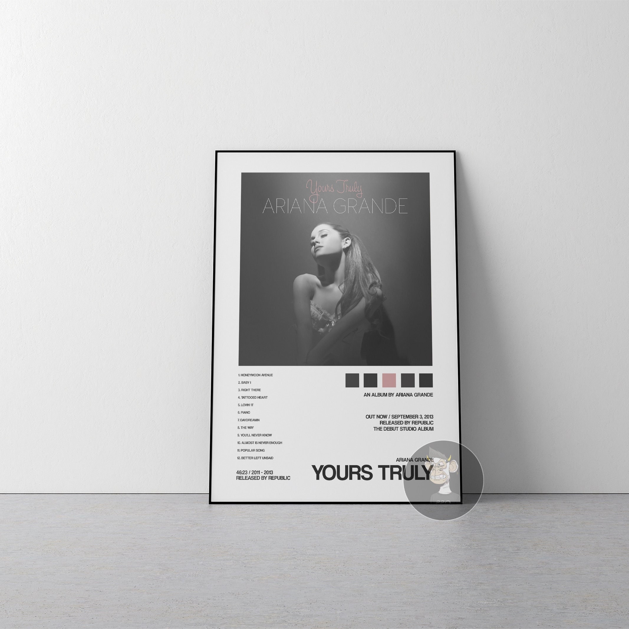 Yours Truly Ariana Grande Album Cover