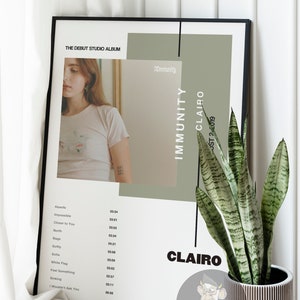Clairo Immunity Album Cover Poster - Etsy Canada