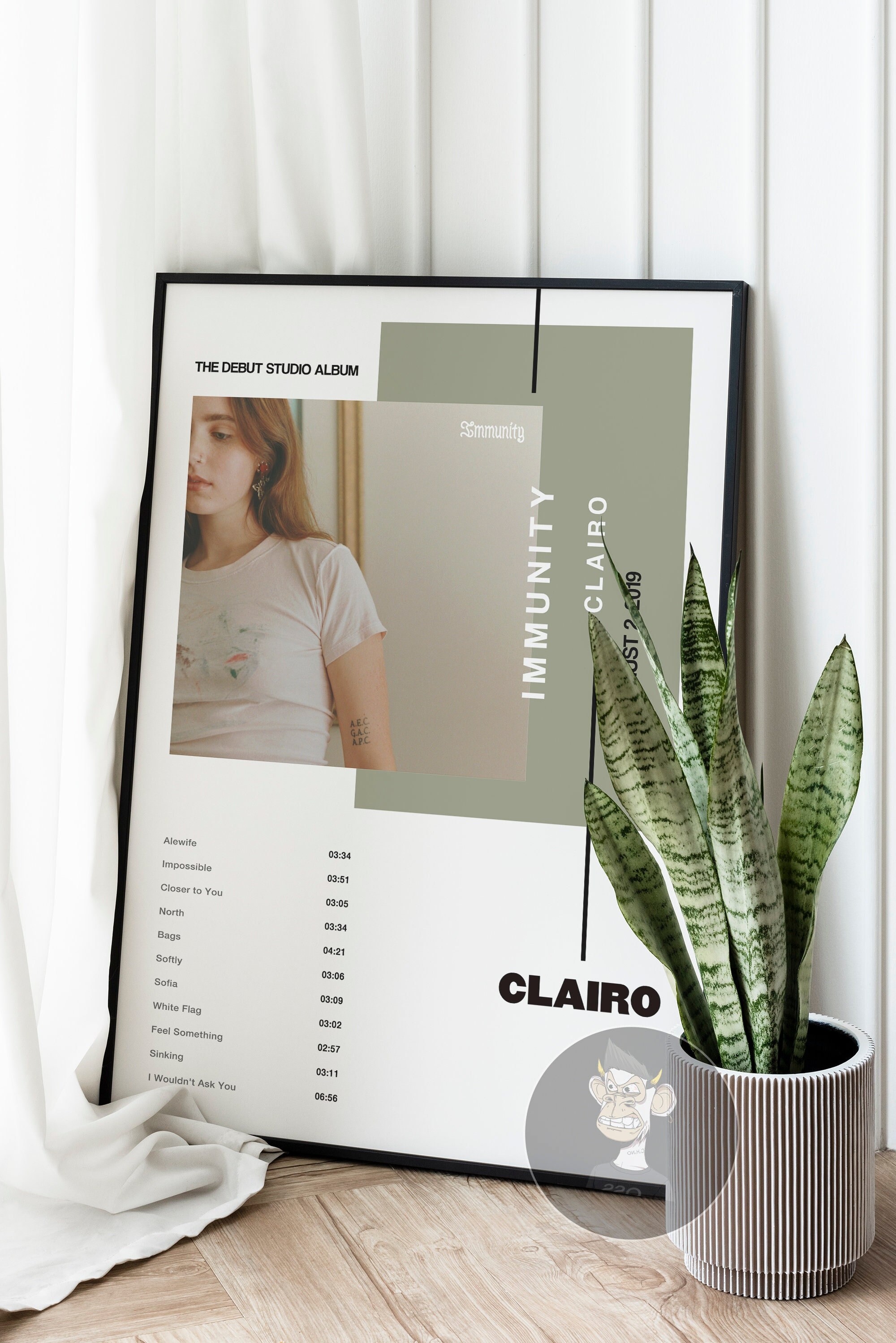 Clairo Immunity Album Cover Poster - Etsy Canada