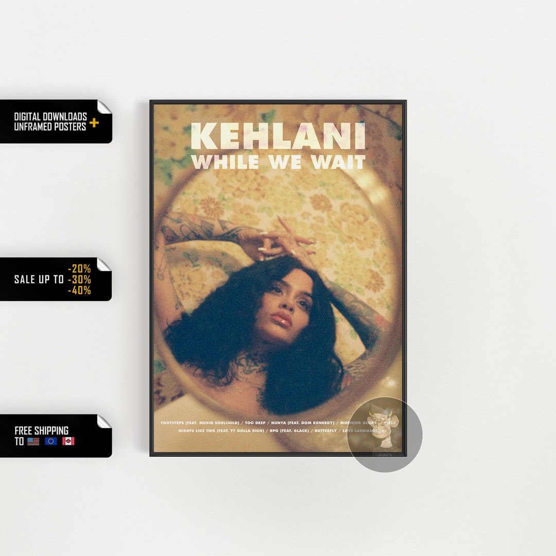 Kehlani While We Wait Album Cover Poster Create Your Own - Etsy