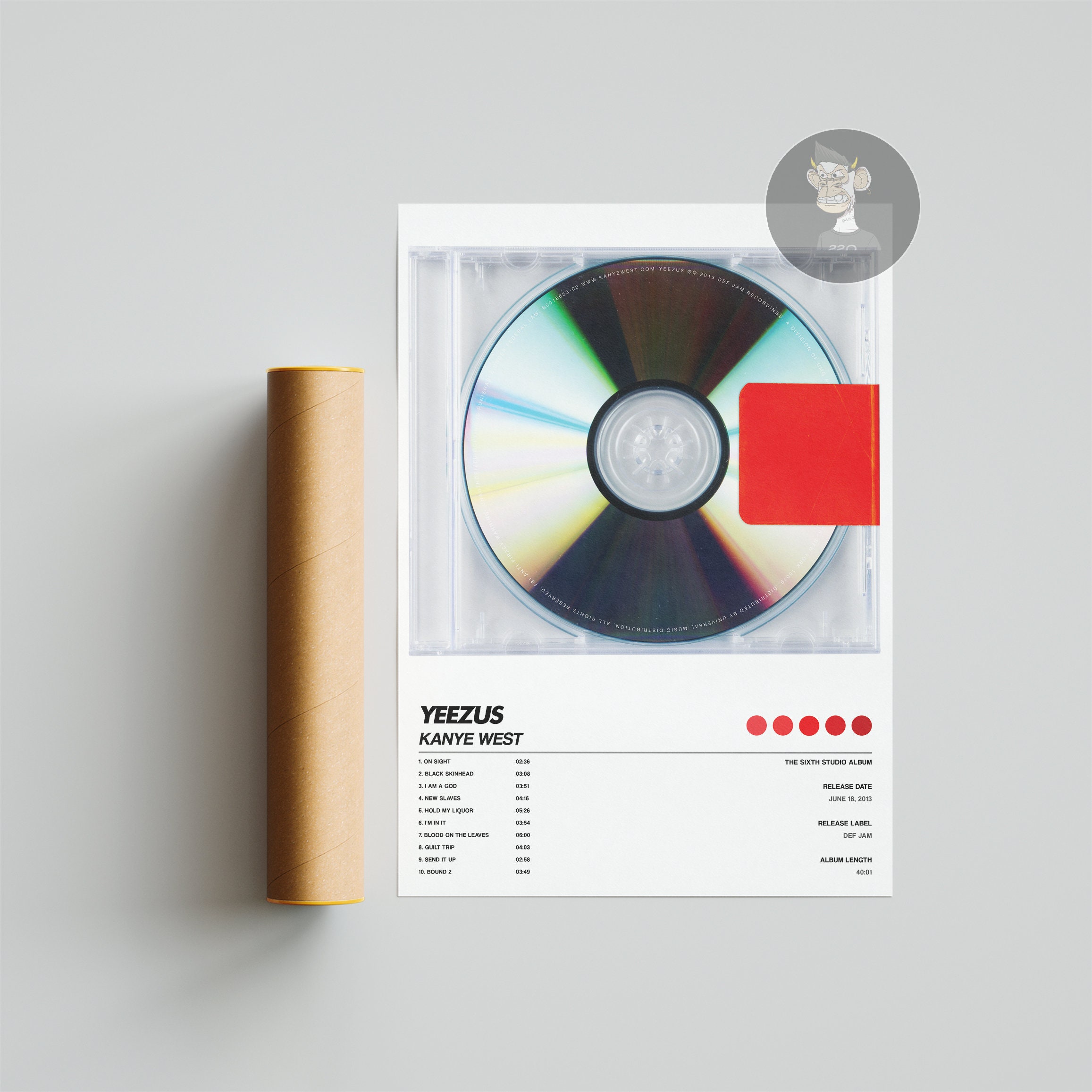 Yeezus Album Cover Official