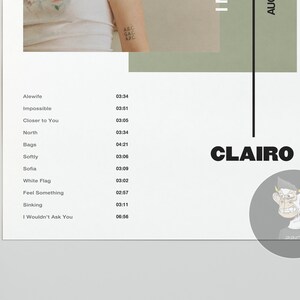Clairo Immunity Album Cover Poster - Etsy Canada