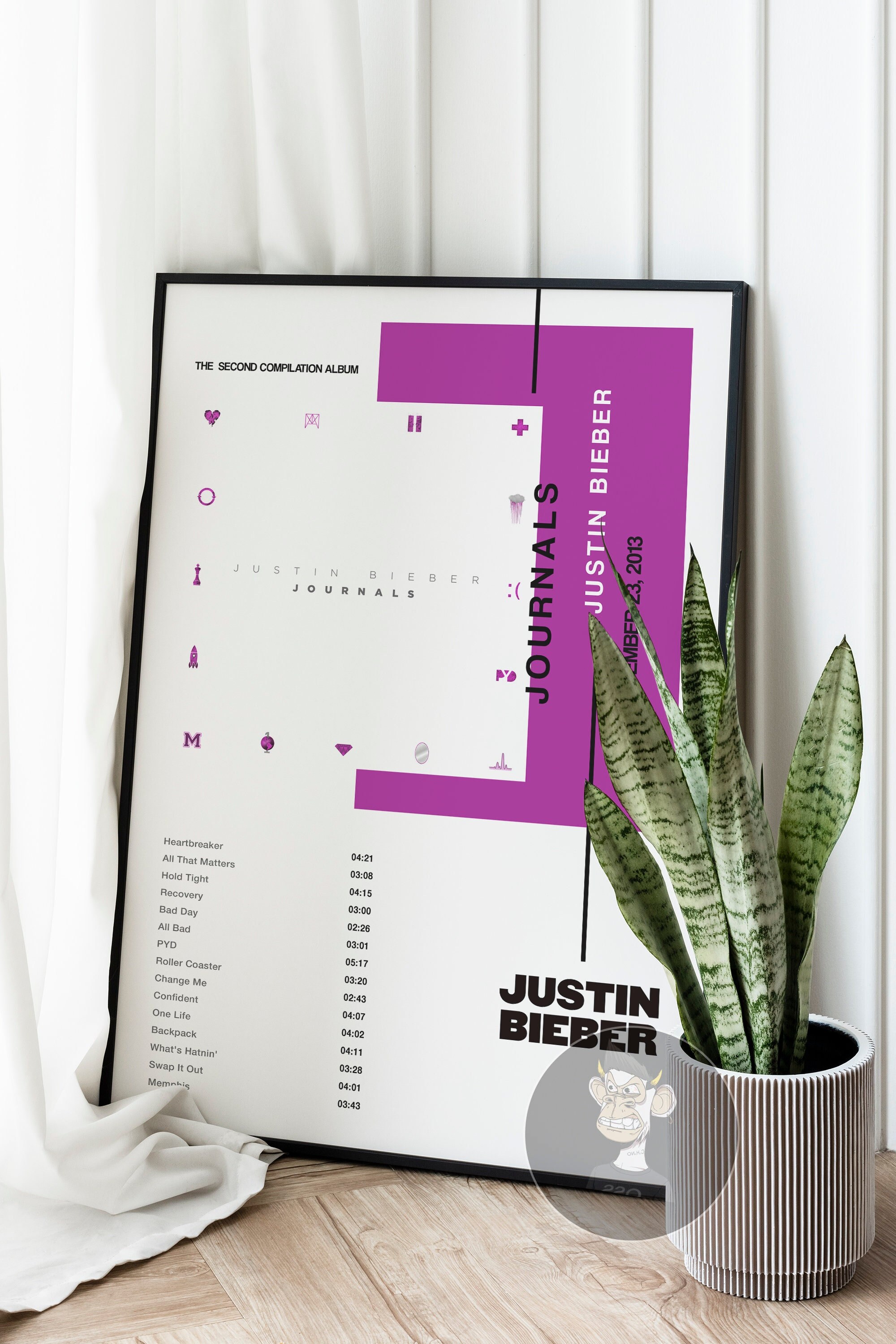 Journals Justin Bieber Tracklist