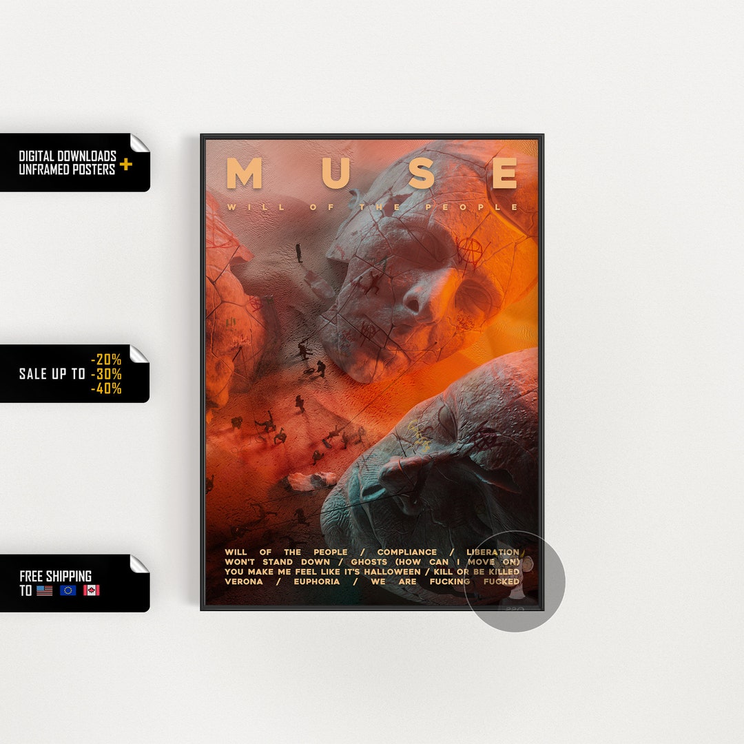 Muse Will of the People Album Cover Poster - Etsy Australia