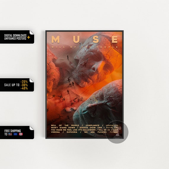 Muse Will of the People Album Cover Poster - Etsy Australia