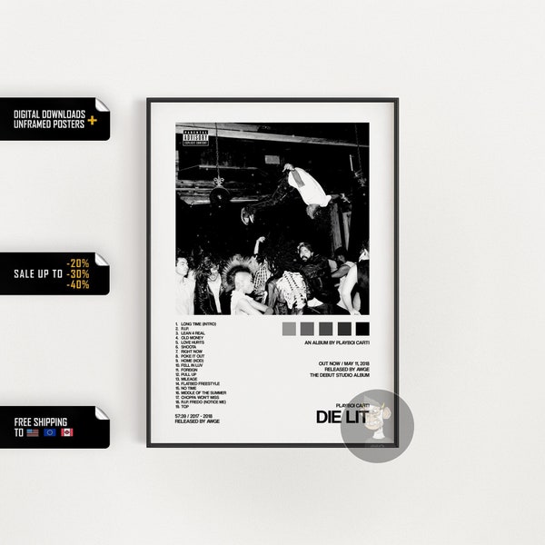 Playboi Carti Die Lit Vinyl - Etsy Ireland