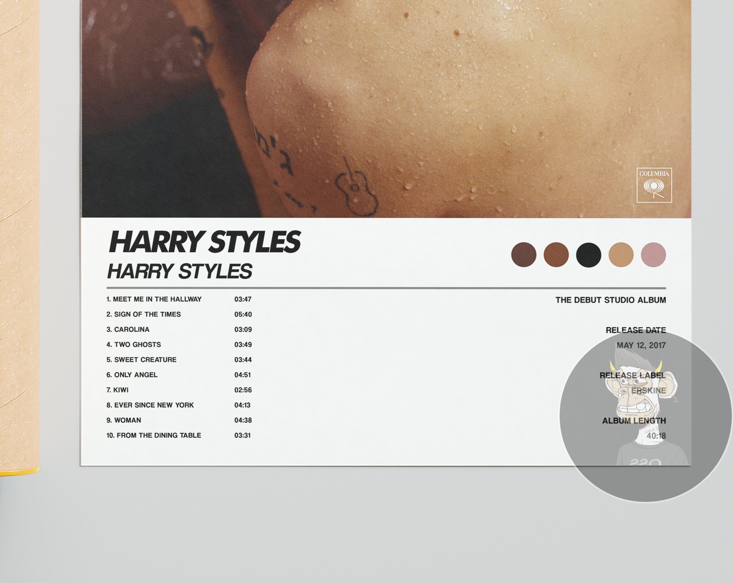 Harry Styles Harry Styles Poster Album Cover Poster - Etsy Canada