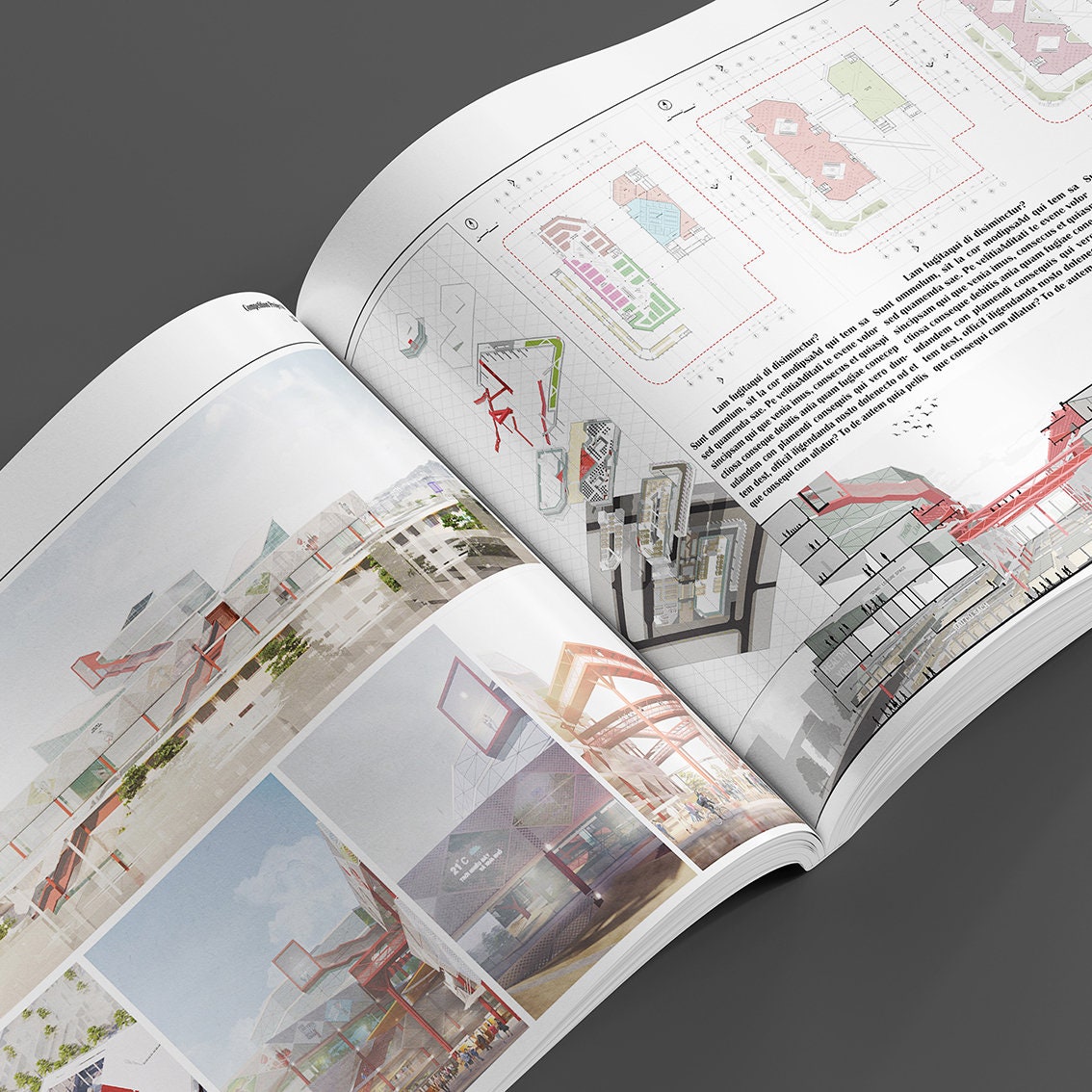 Architecture Portfolio Bundle "grayscale" Edition | Interior Design ...