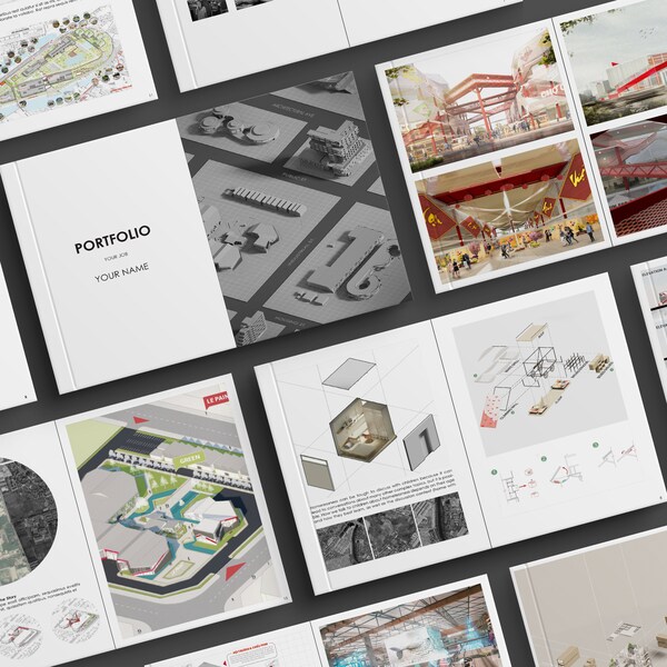 A3 Architecture Portfolio - Etsy