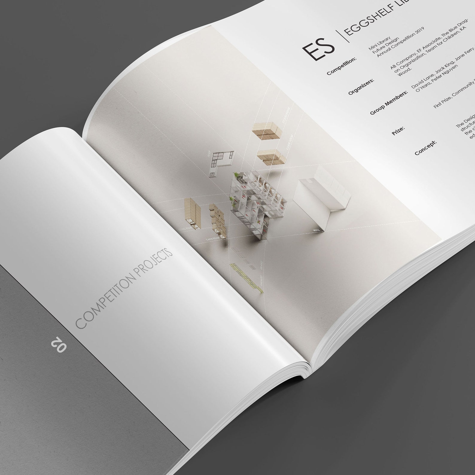 Minimalist Portfolio Template - Architecture and Interior Design ...
