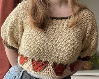Boxy Blouse Crochet Pattern - Etsy UK