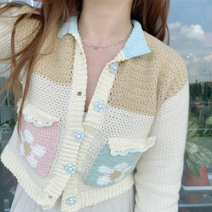 Flower Jacket Crochet Pattern - Etsy