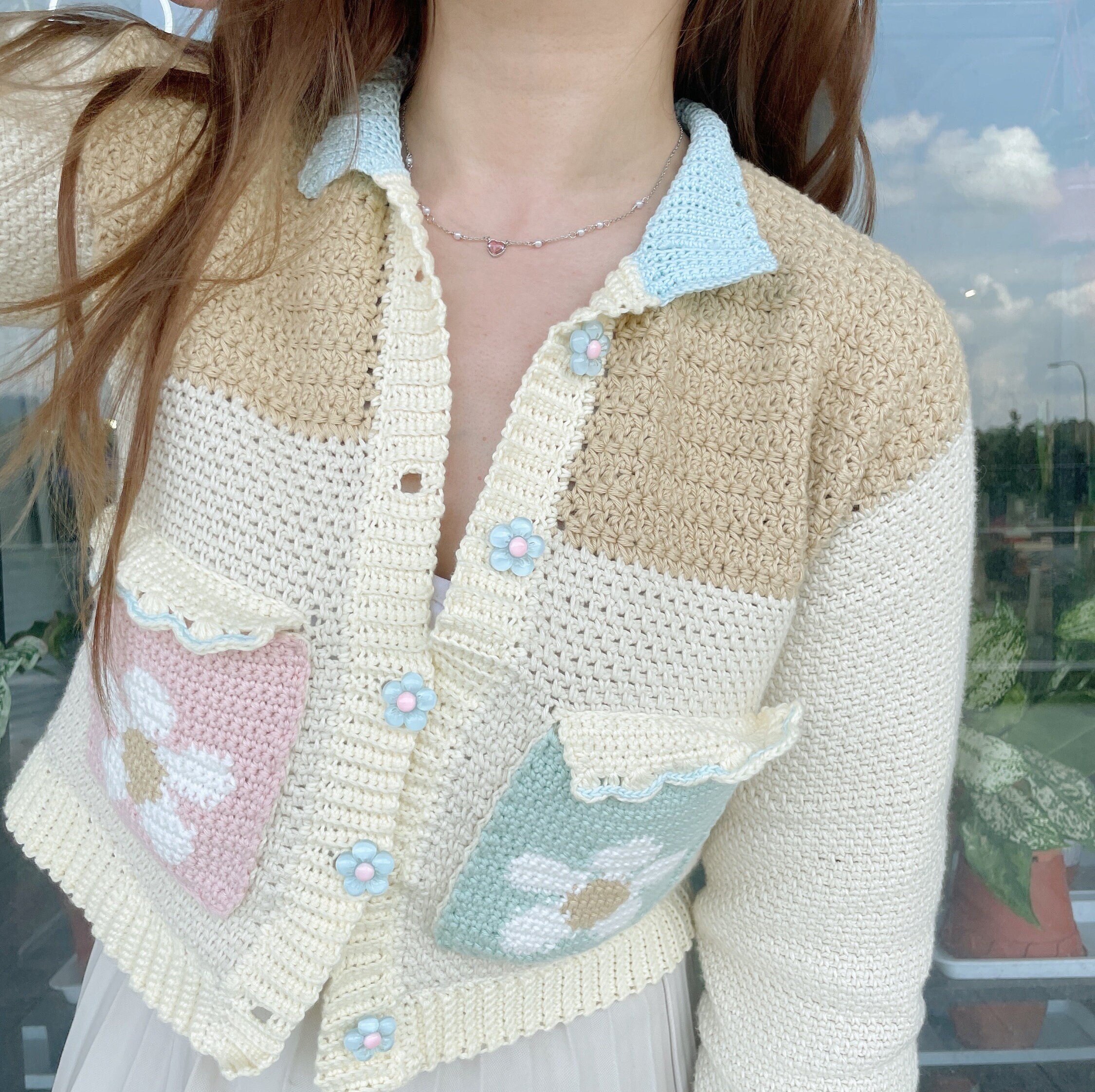 Flower Jacket Crochet Pattern - Etsy