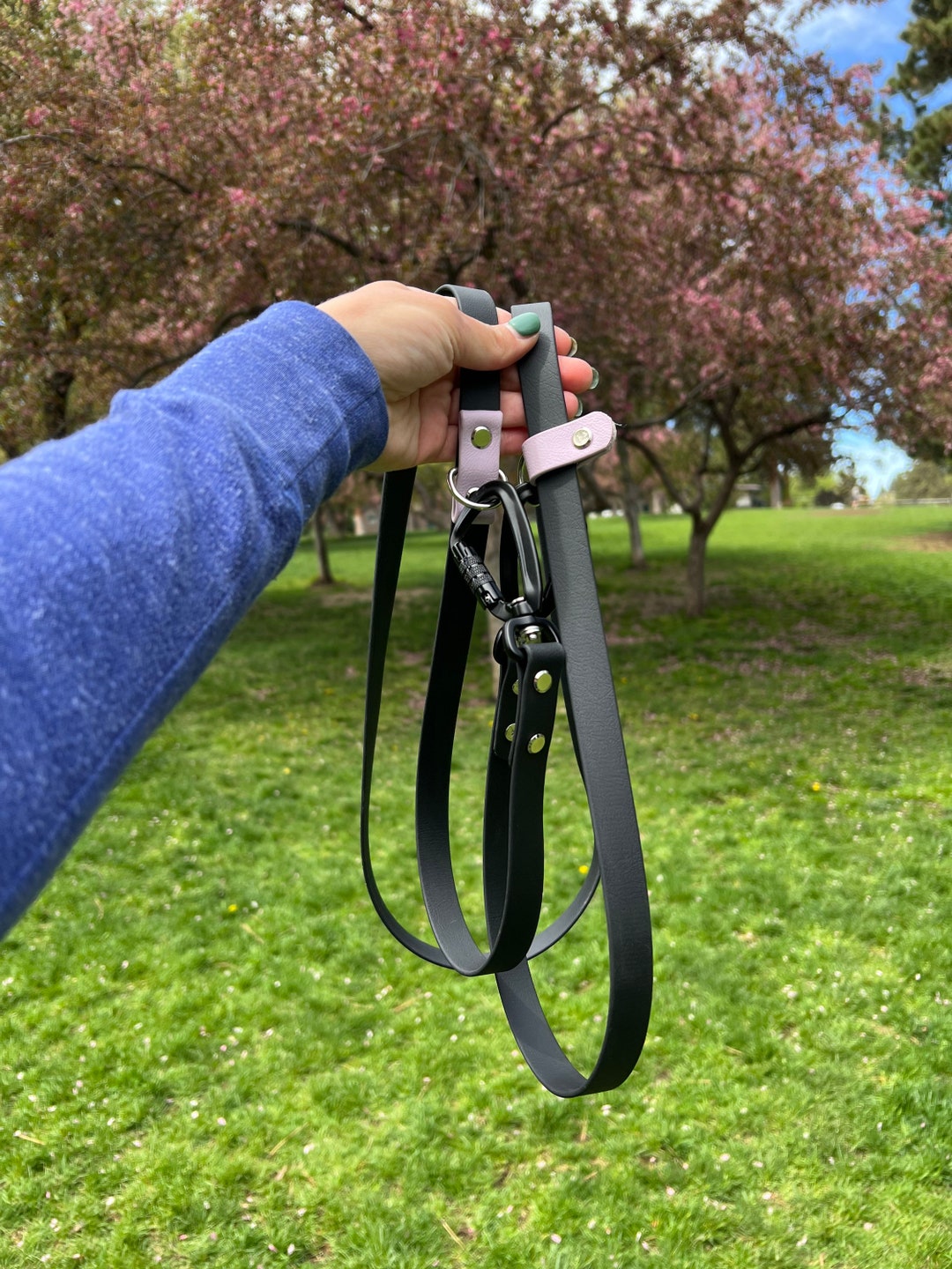 Hands Free Multi-function Biothane Dog Leash - Etsy