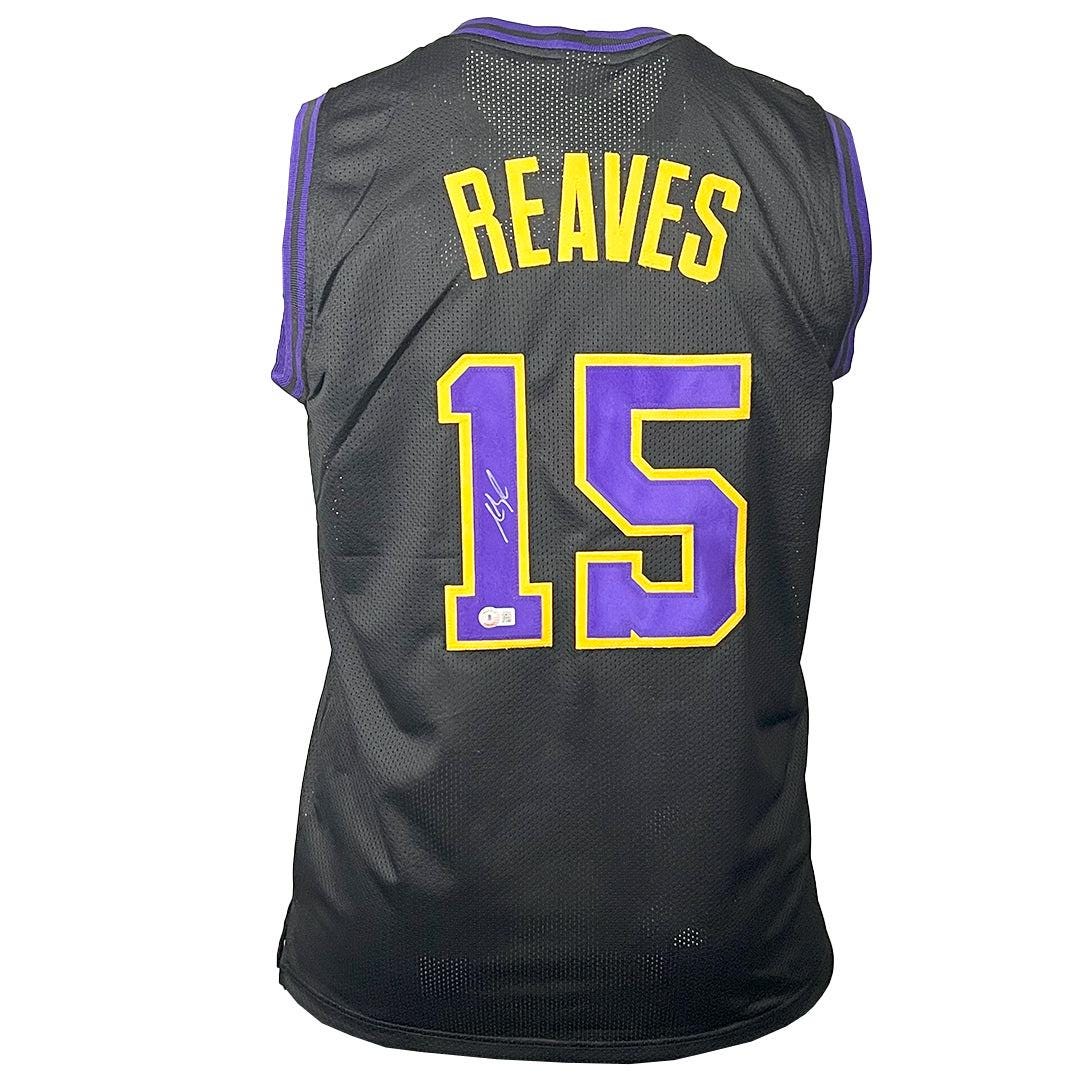 Austin Reaves Signed Los Angeles Black Basketball Jersey (beckett) - Etsy