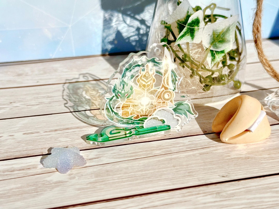 Jade Abacus of Allying Oath — Dan Heng X Jing Yuan Mini Stand || Honkai ...