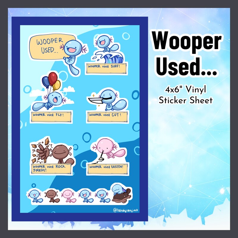 Wooper - Etsy