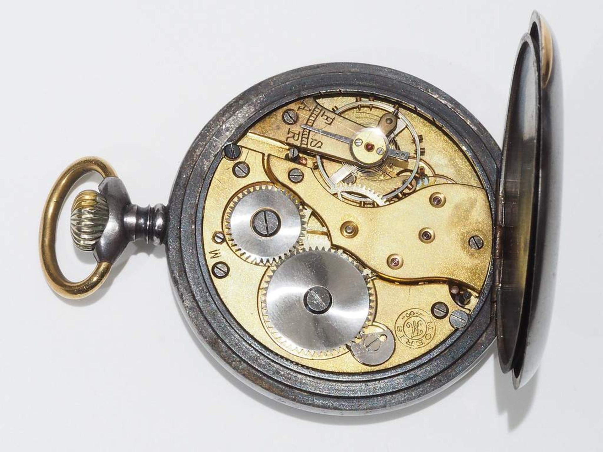 Very Rare Antique Russian Pocket Watch Imperial Stainless Steel Case ...
