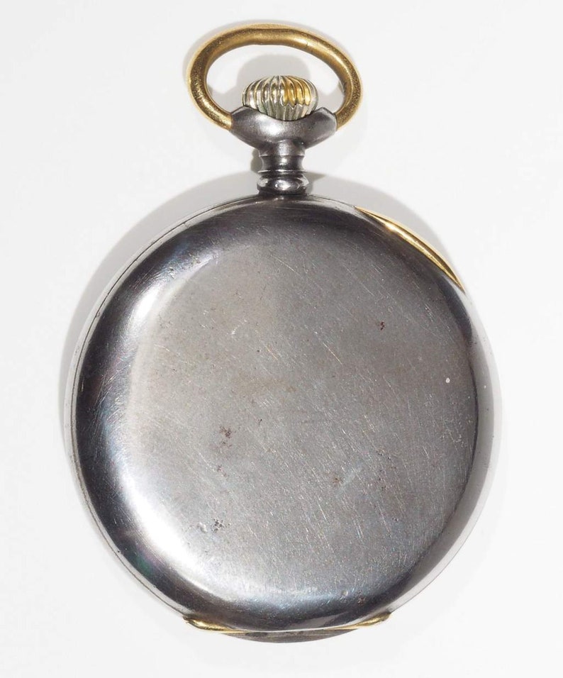 Very Rare Antique Russian Pocket Watch Imperial Stainless Steel Case ...