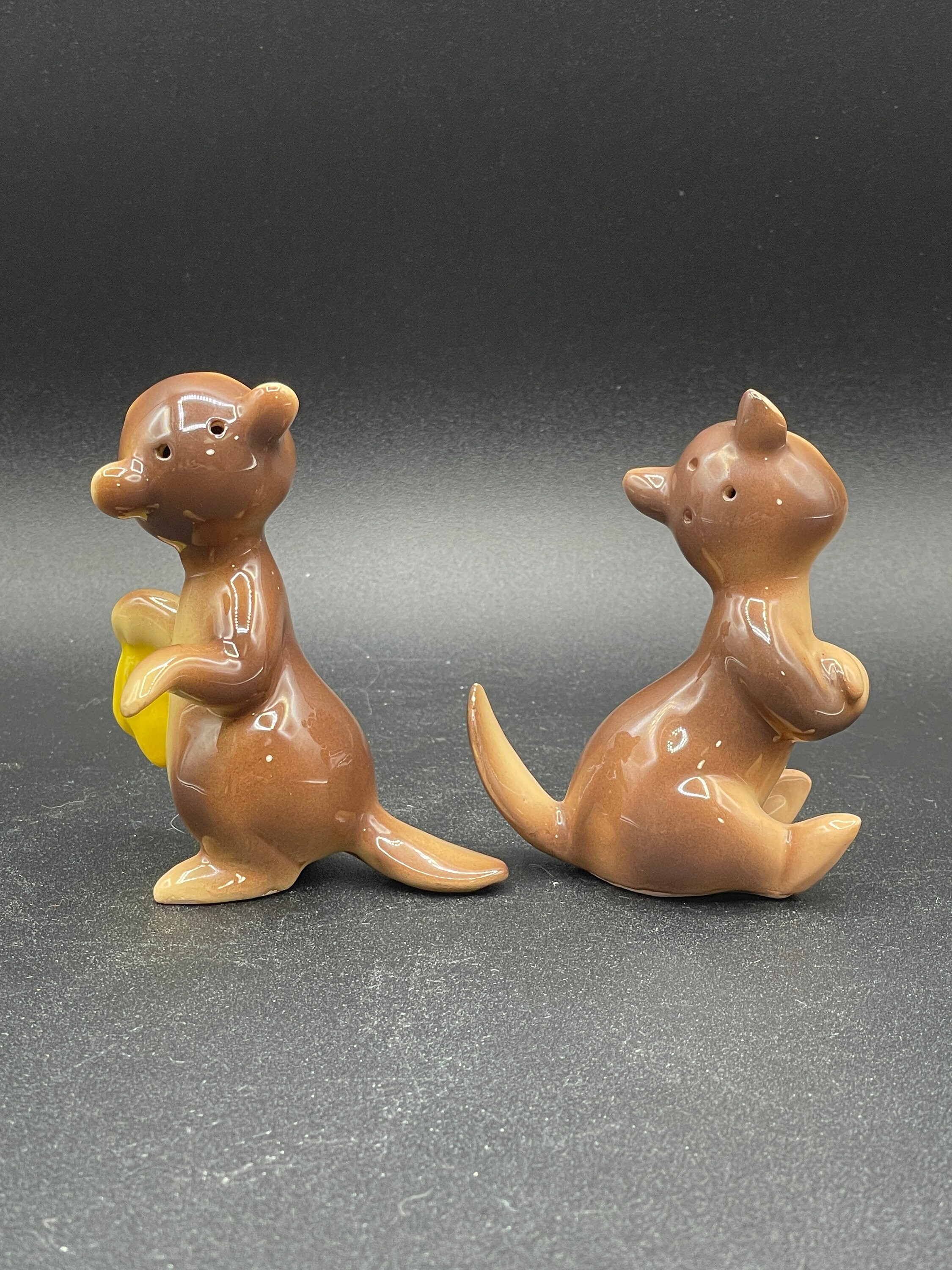 Vintage Made in Japan Sad Beaver Salt and Pepper Shaker - Etsy