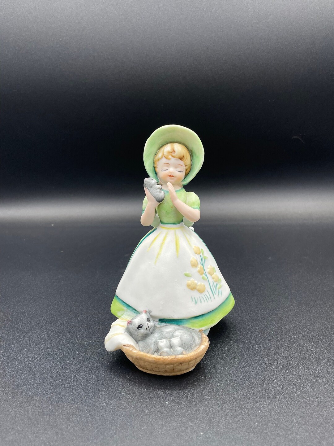 Vintage Josef Original Becky Days of Tom Sawyer Girl in Green With ...