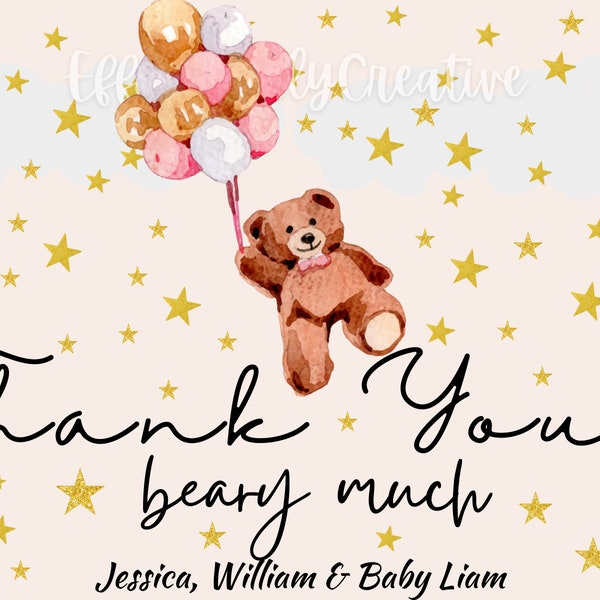 Thank You Beary Much - Etsy