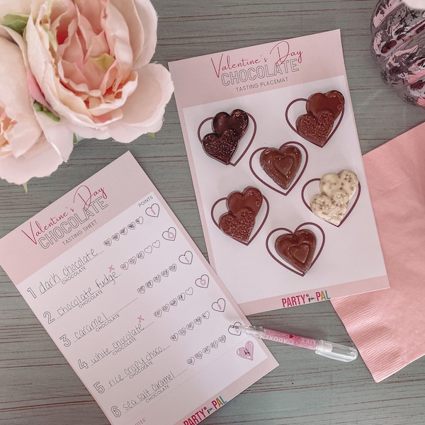 Chocolate Tasting Sheet - Etsy