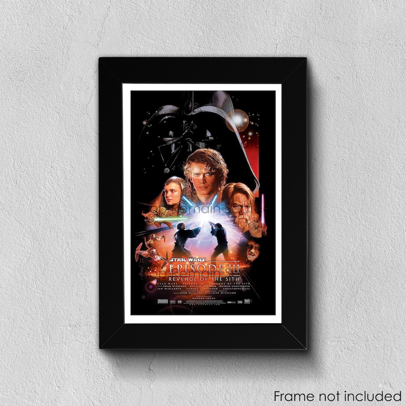 Anakin Skywalker Vader Poster - Etsy