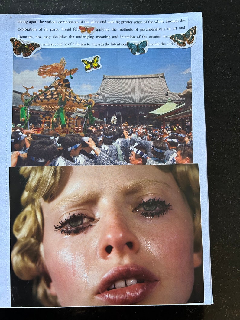 Content of a Dream, Collage - Etsy