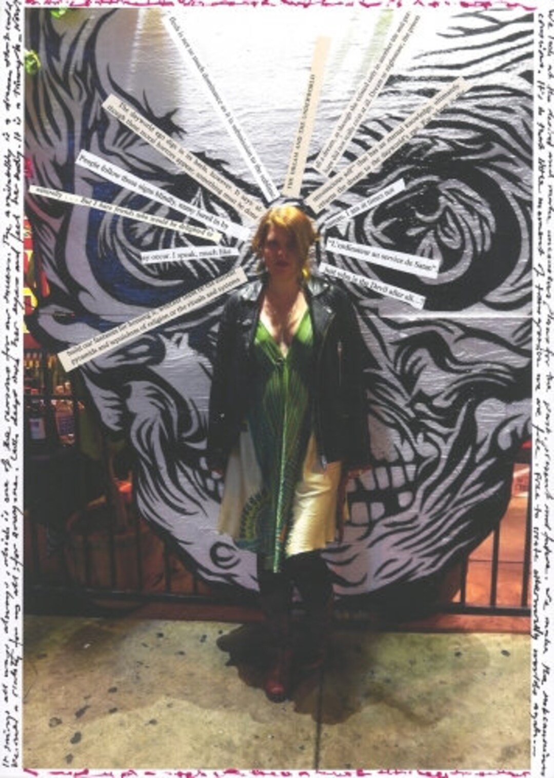 Museum of Death Collage From Cut to Fit the Mouth Exhibition - Etsy