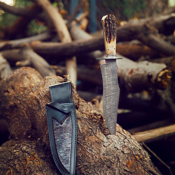 Damascus Dagger - Etsy