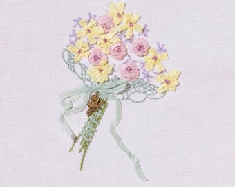 Finished Ribbon Embroidery - Etsy