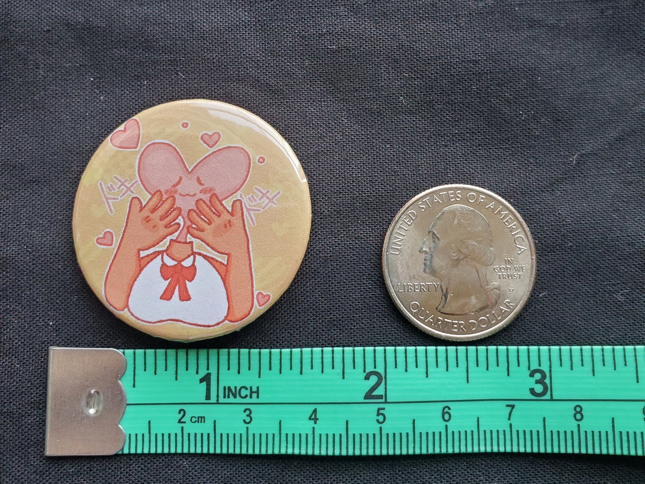 Doki Doki Button - Etsy