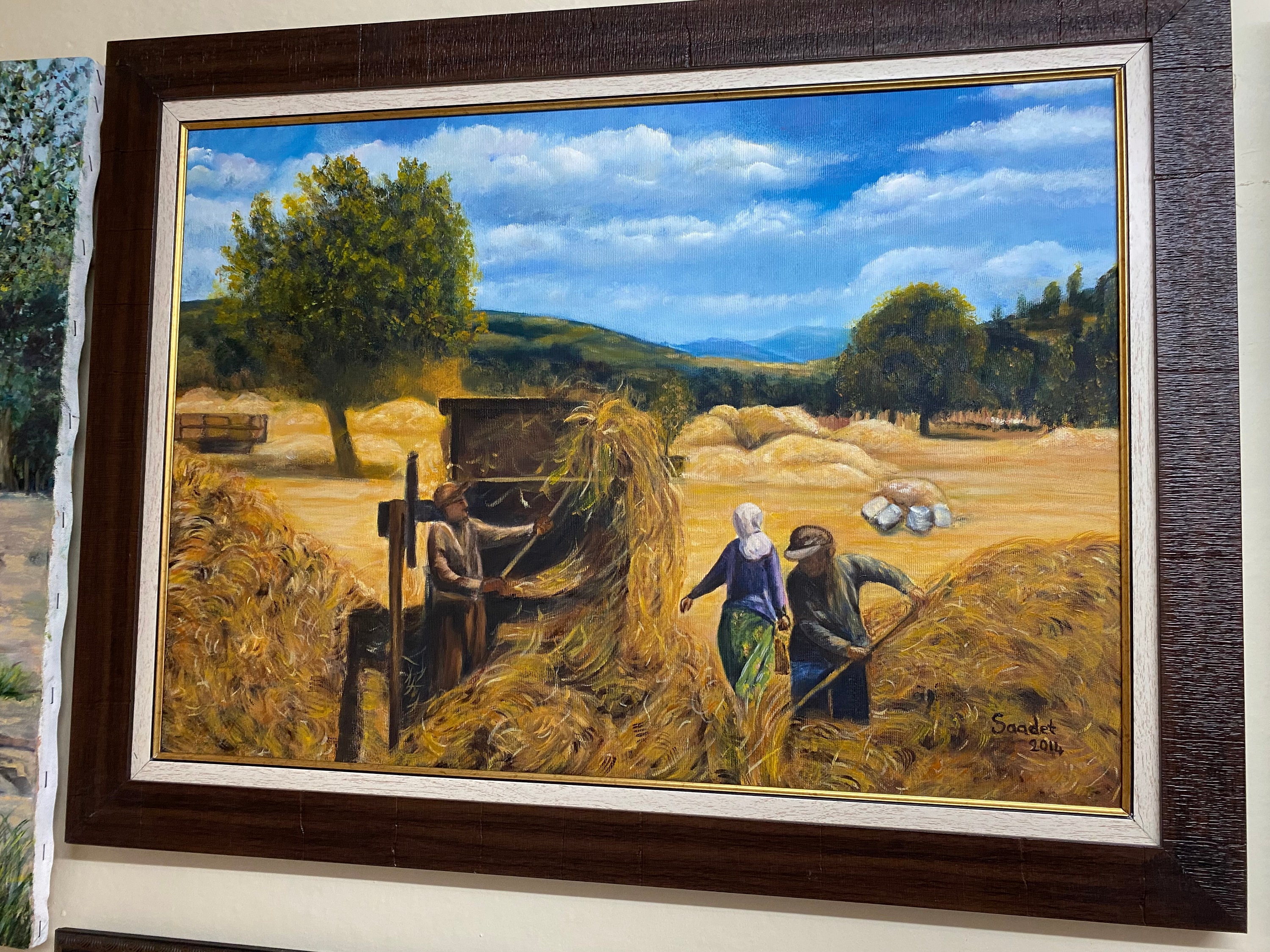 Working Farmer Paintings