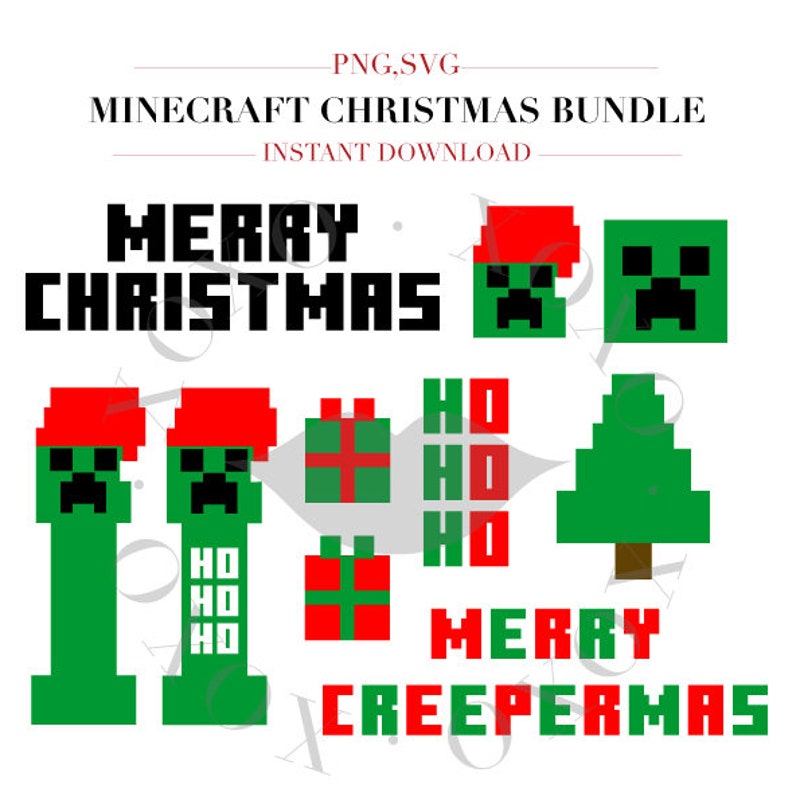 Christmas Creeper - Etsy