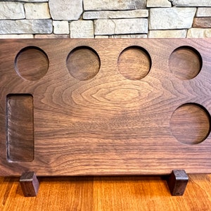 Personalized Tequila Bar Shot Tray for Home Bar, Tequila Flight Board ...