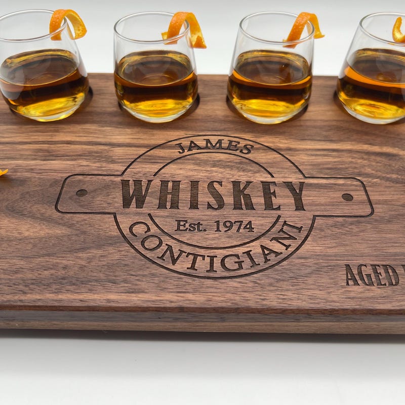 Whiskey Tray - Etsy