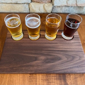 Beer Gift for the Beer Expert is a Beer Tasting Flight Board for Home ...