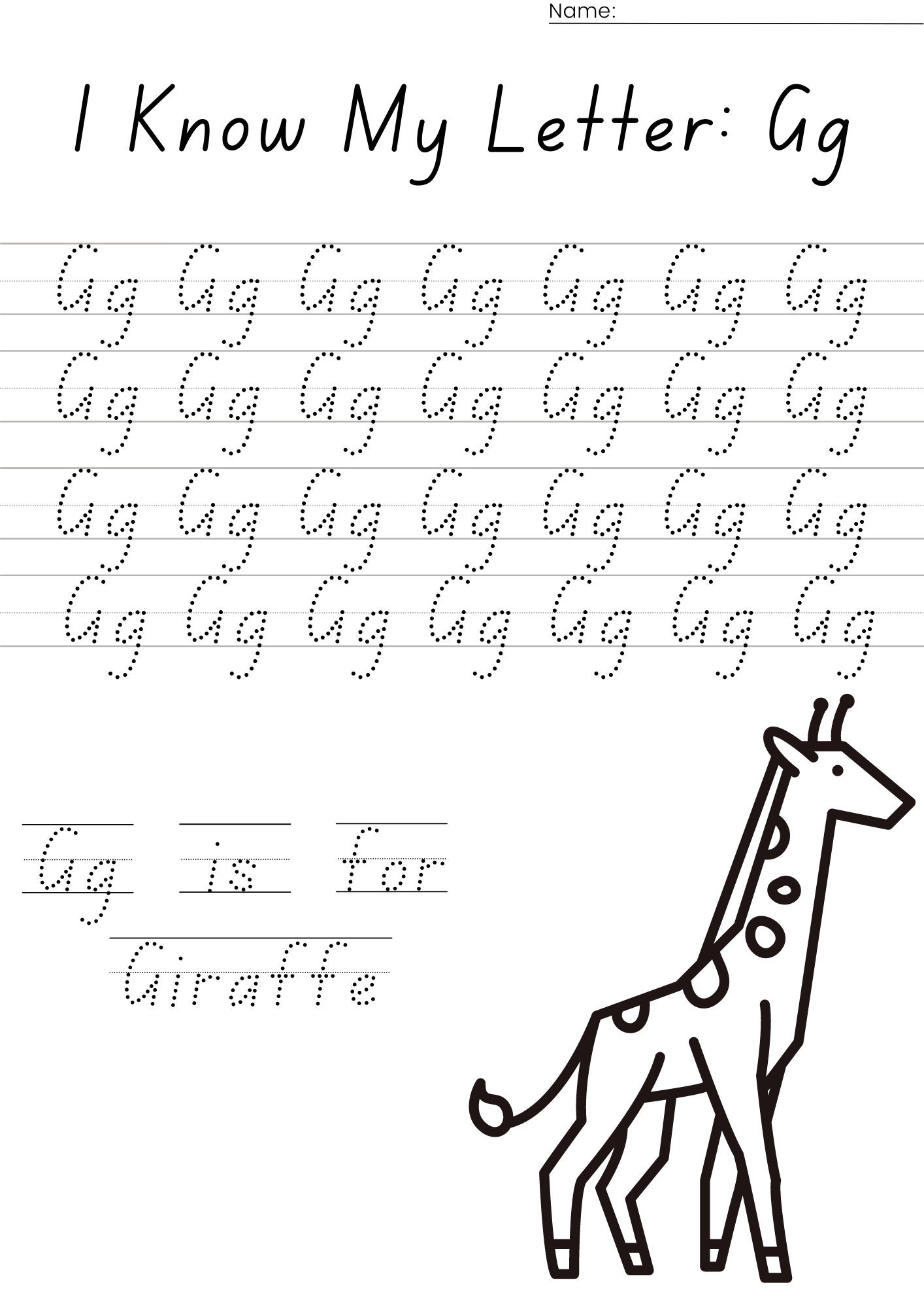 26 Printable A to Z Trace and Color the Alphabet Animal Phonics ...