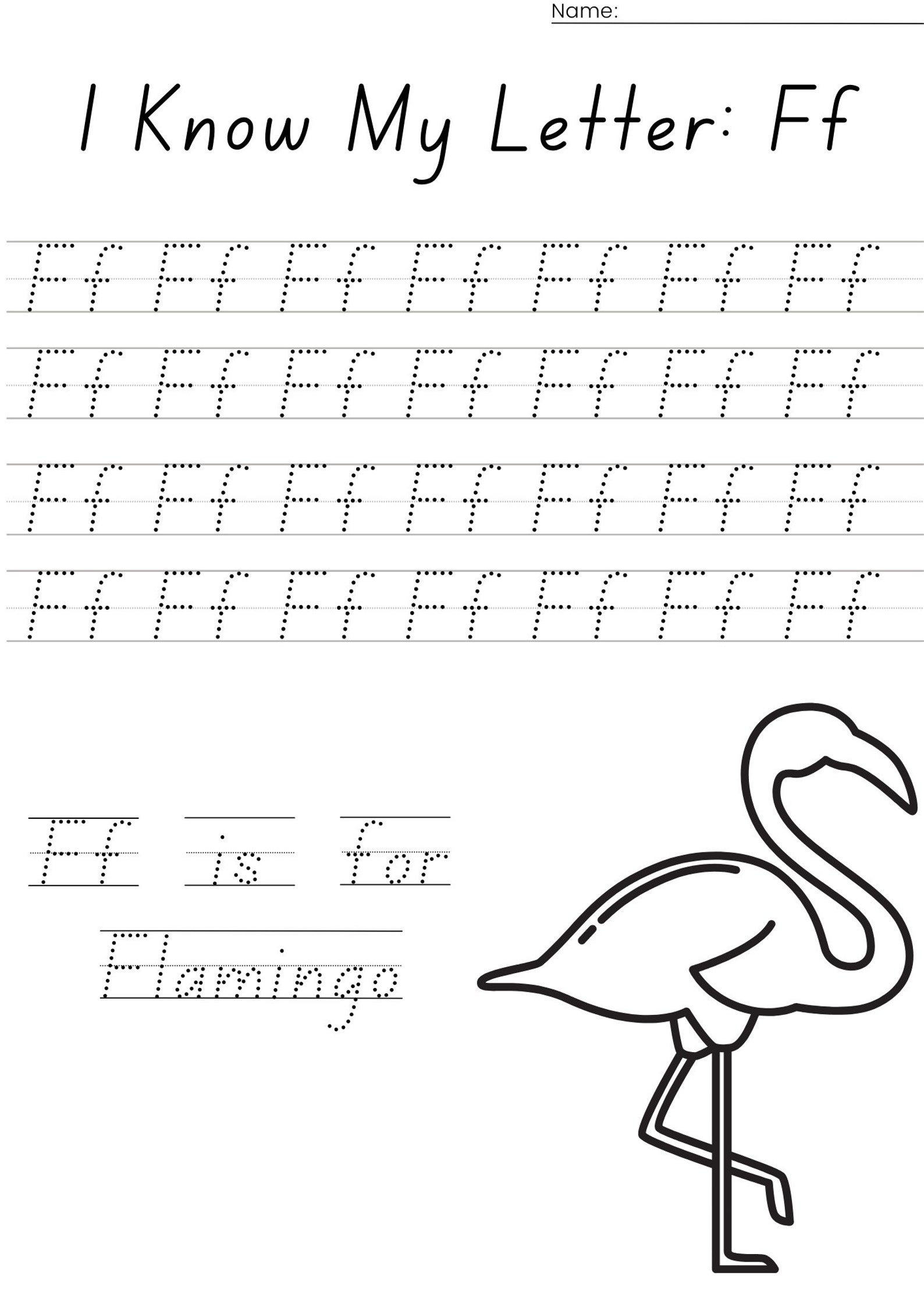 26 Printable A to Z Trace and Color the Alphabet Animal Phonics ...