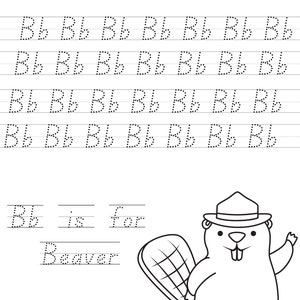 26 Printable A to Z Trace and Color the Alphabet Animal Phonics ...