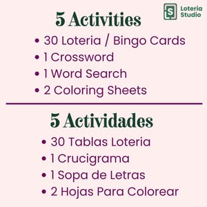 Activities San Valentin Spanish Familia Game Bingo Juego Niños School ...