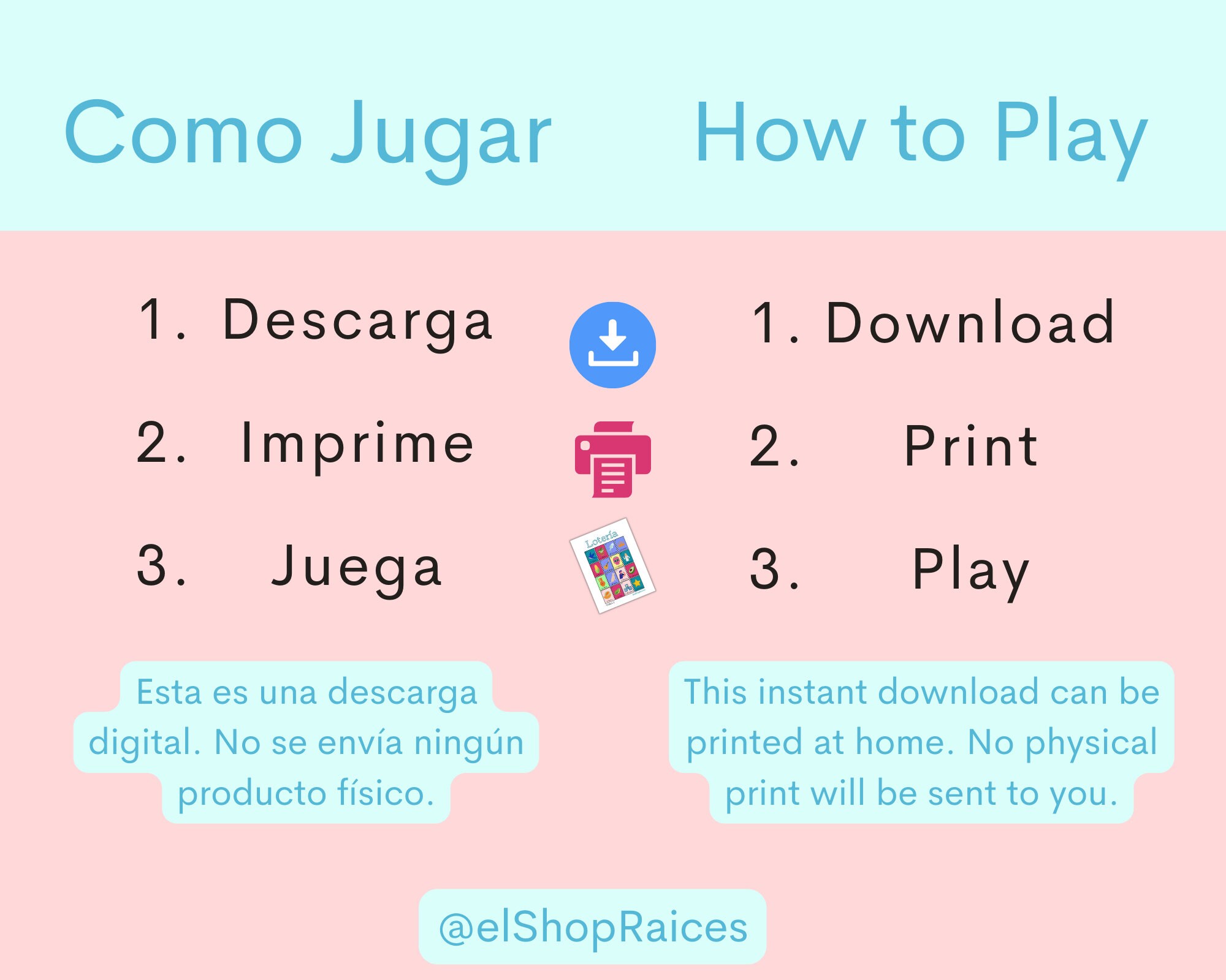 55 Tablas Family Loteria Modern Spanish Bingo Español Loteria Moderna ...