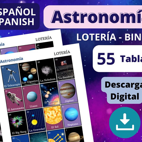 Astronomía La Luna - Etsy
