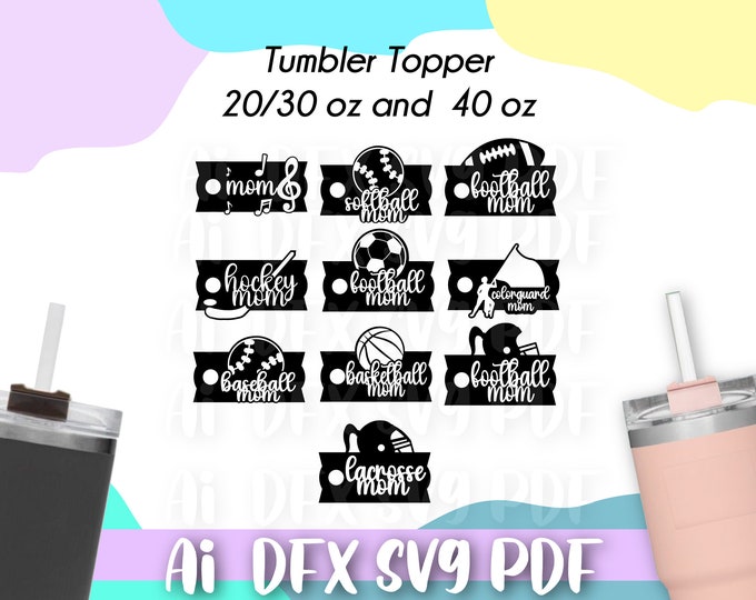 Stanley Topper SVG Bundle, Laser Ready ,H2.0 Topper,tumbler Topper File ...