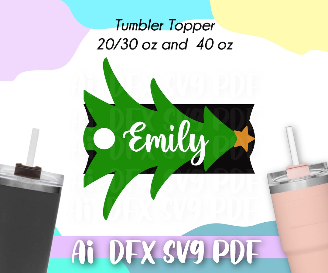 Stanley Topper SVG Bundle, Laser Ready ,H2.0 Topper,christmas Stanley ...