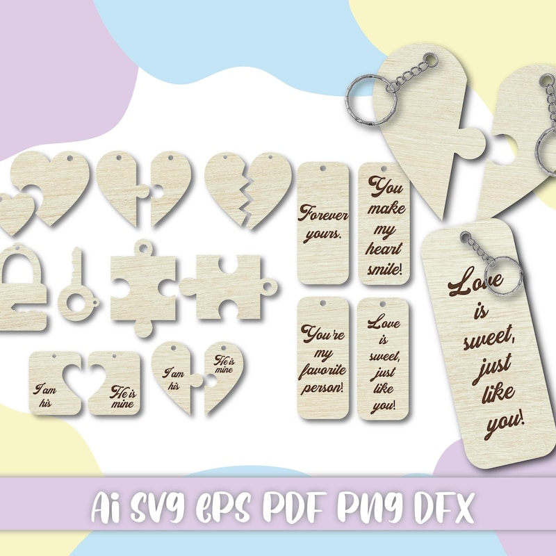 Heart Drawing With a Lock - Etsy